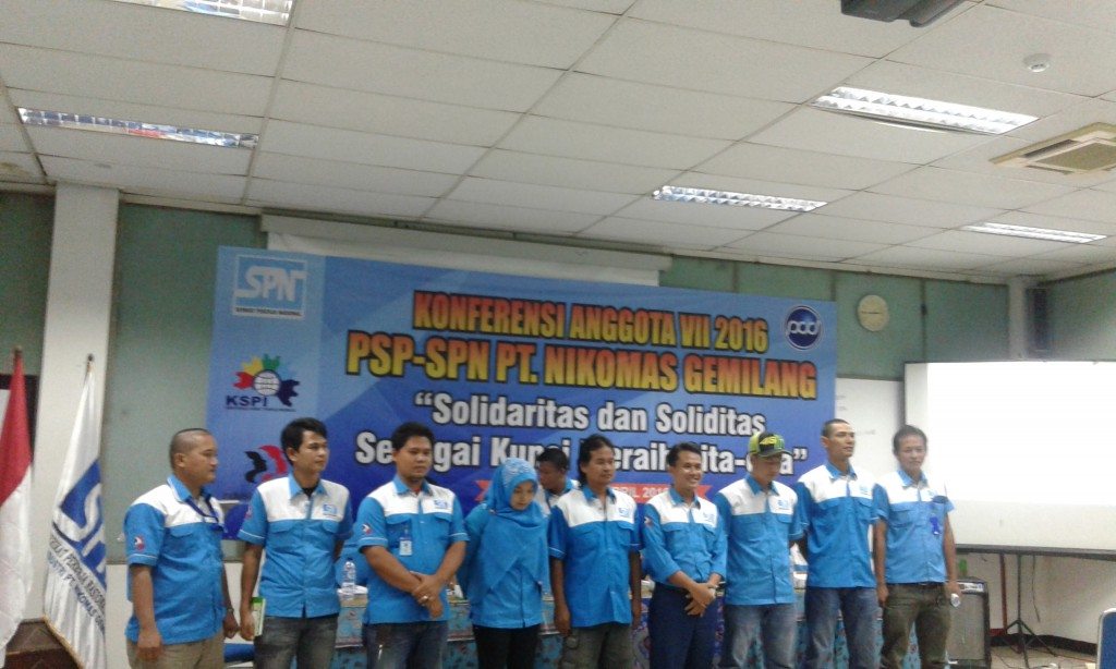 RANGKAIAN KONFERTA VII PSP SPN NIKOMAS GEMILANG - SERIKAT PEKERJA NASIONAL