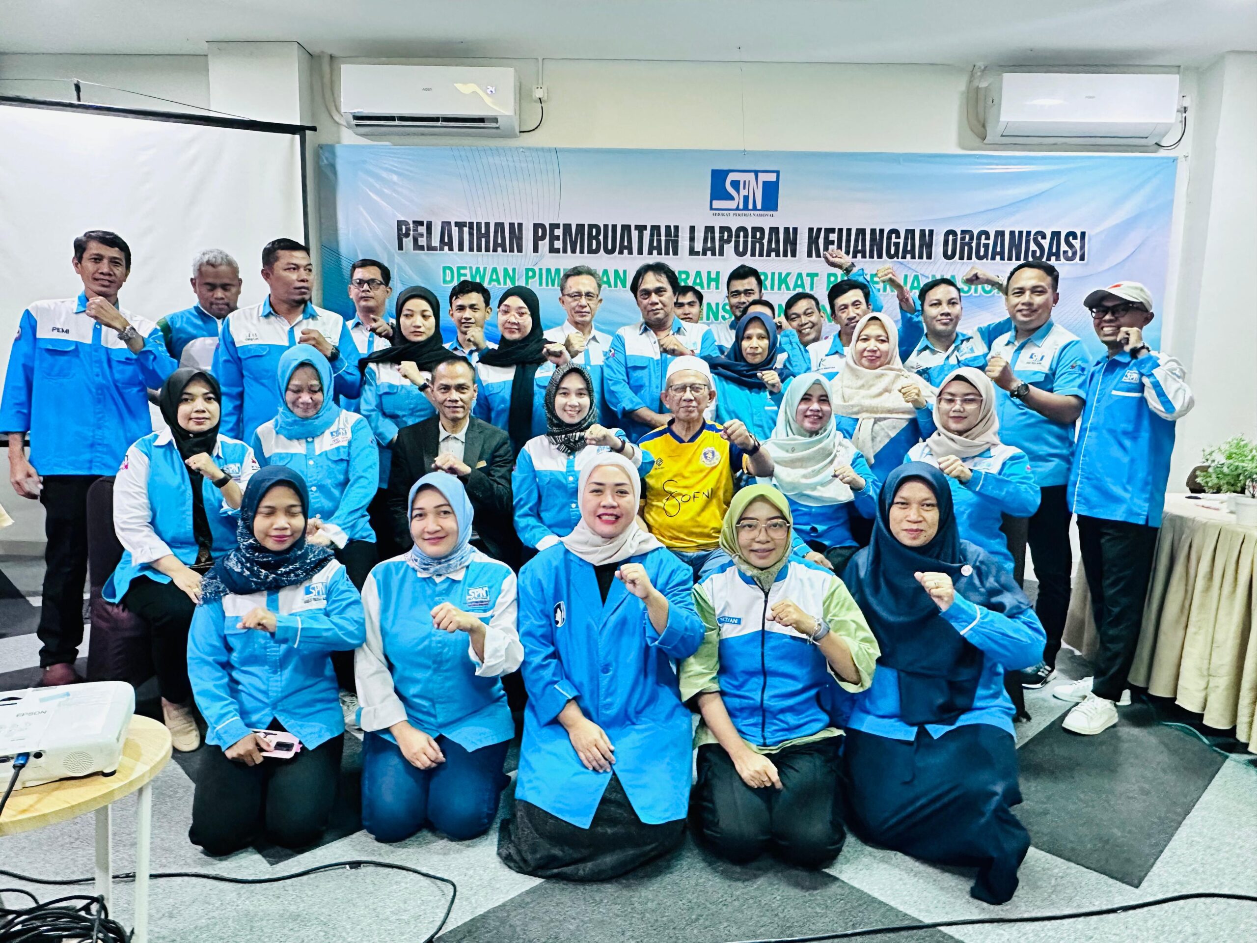 PELATIHAN PEMBUATAN LAPORAN KEUANGAN ORGANISASI DPD SPN PROVINSI BANTEN - SERIKAT PEKERJA NASIONAL