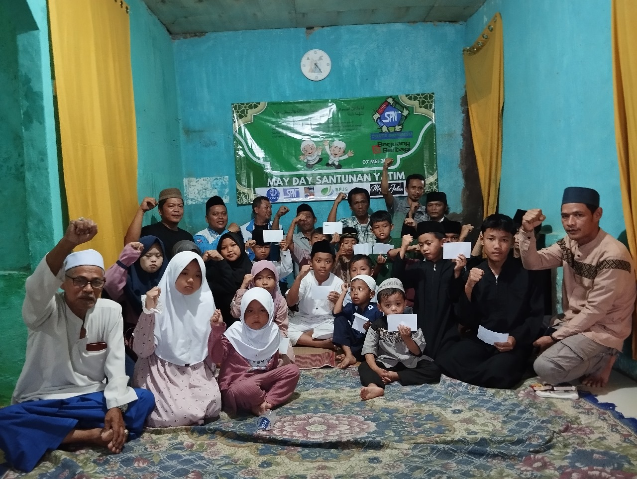 SPN Coats Rejo Indonesia Rayakan May Day dengan Santunan Anak Yatim di ...