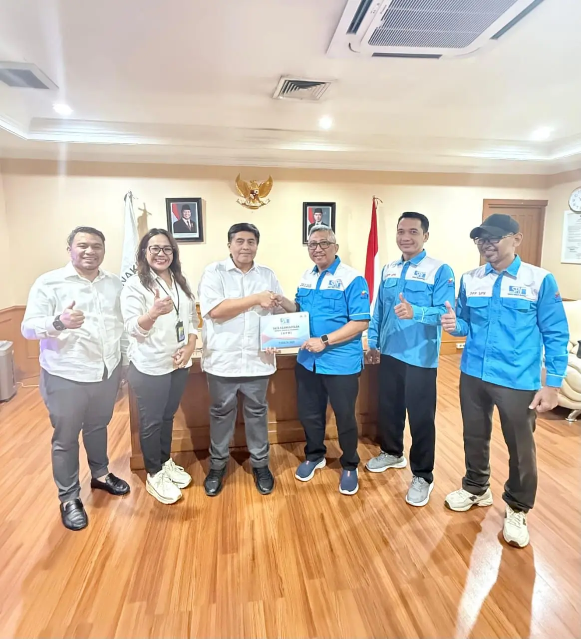 DPP SPN Serahkan Data Keanggotaan ke Kementerian Ketenagakerjaan ...